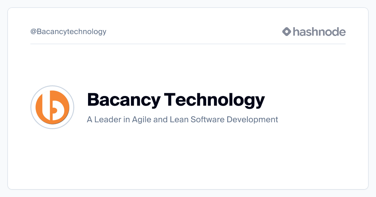 Bacancy Technology (@Bacancytechnology) | Hashnode