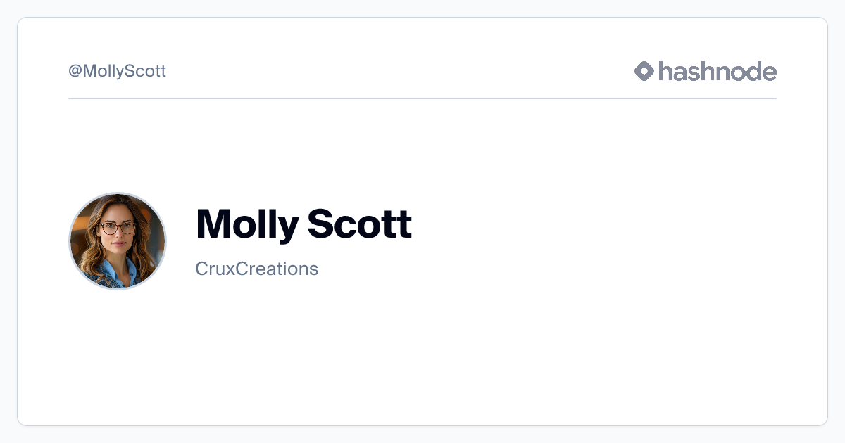 Molly Scott (@MollyScott) | Hashnode
