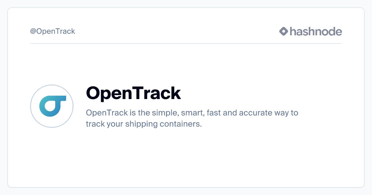 OpenTrack (@OpenTrack) | Hashnode