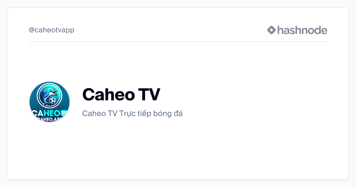 Caheo TV (@caheotvapp) | Hashnode