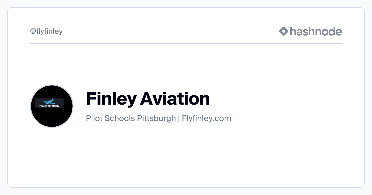 Finley Aviation (@flyfinley) | Hashnode