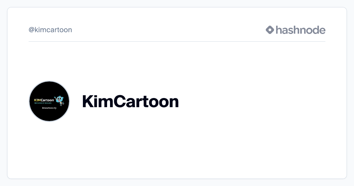 KimCartoon (@kimcartoon) | Hashnode