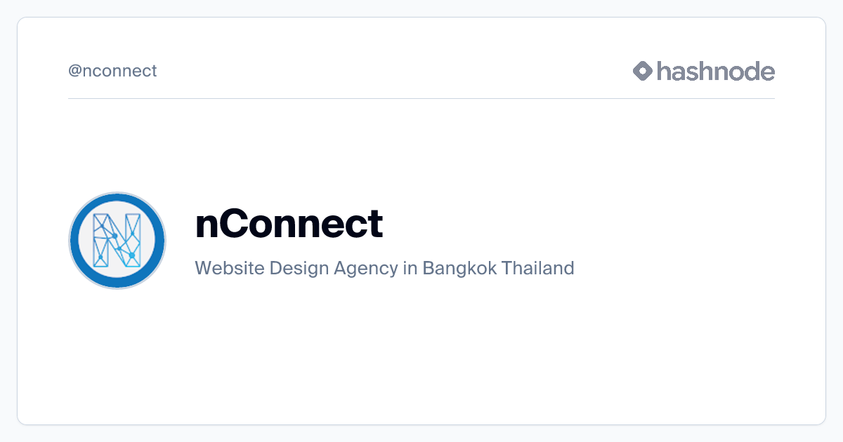 nConnect (@nconnect) | Hashnode