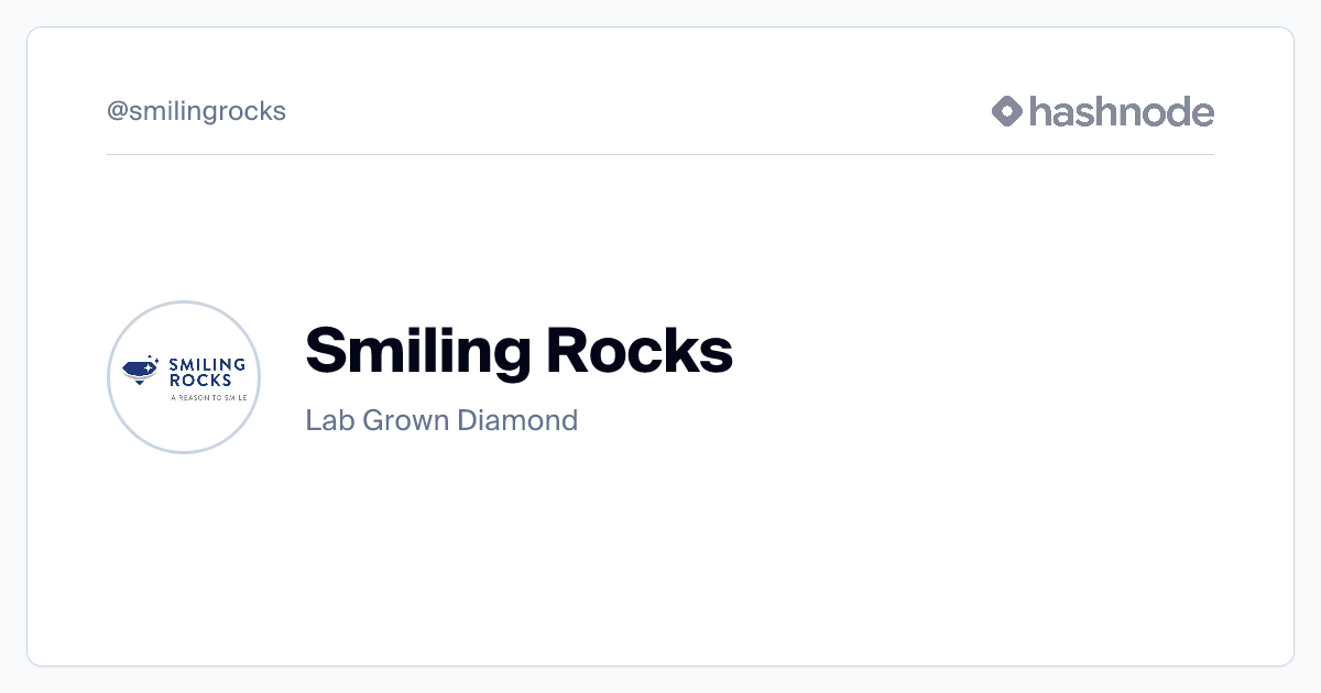 Smiling Rocks (@smilingrocks) | Hashnode