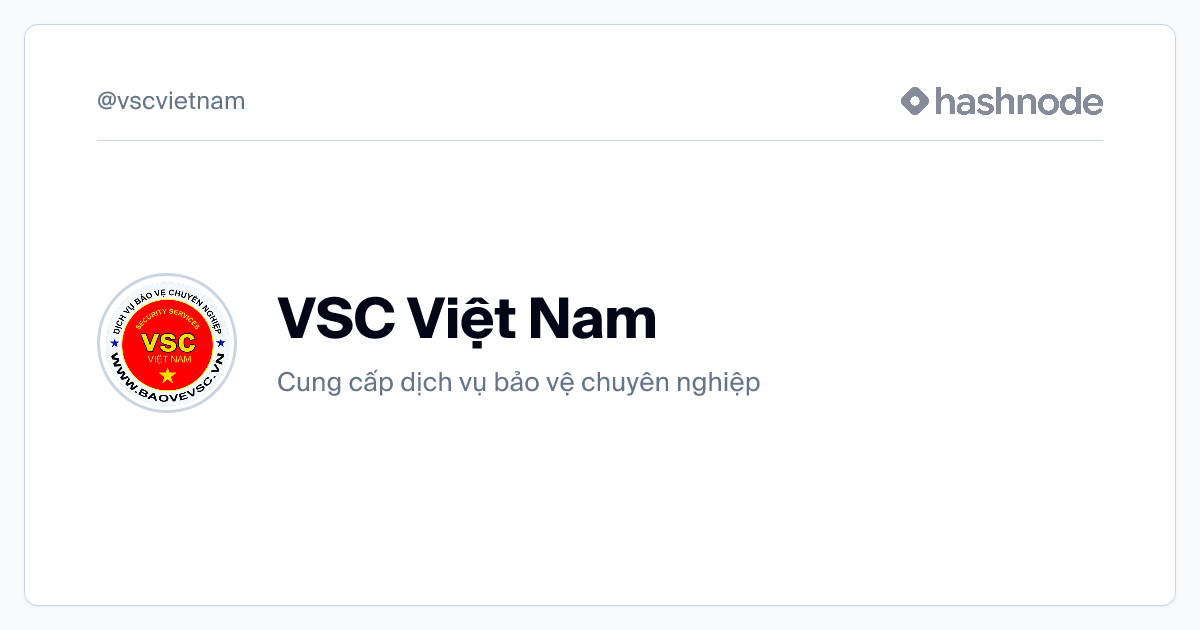 VSC Việt Nam (@vscvietnam) | Hashnode