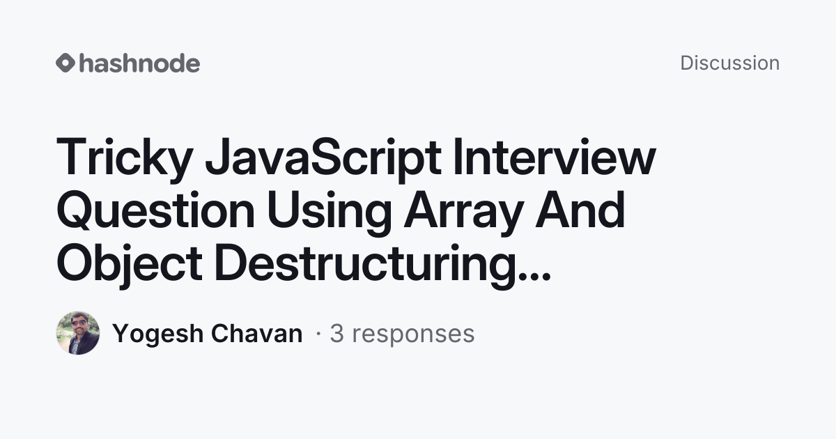 Discussion on 